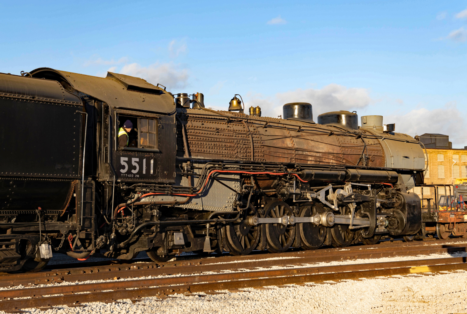 Locomotive #5511 – Santa Fe | Railroading Heritage of Midwest America